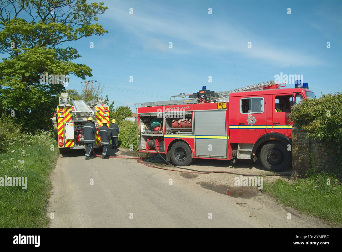 Norfolk fire service hi-res stock photography and images - Alamy