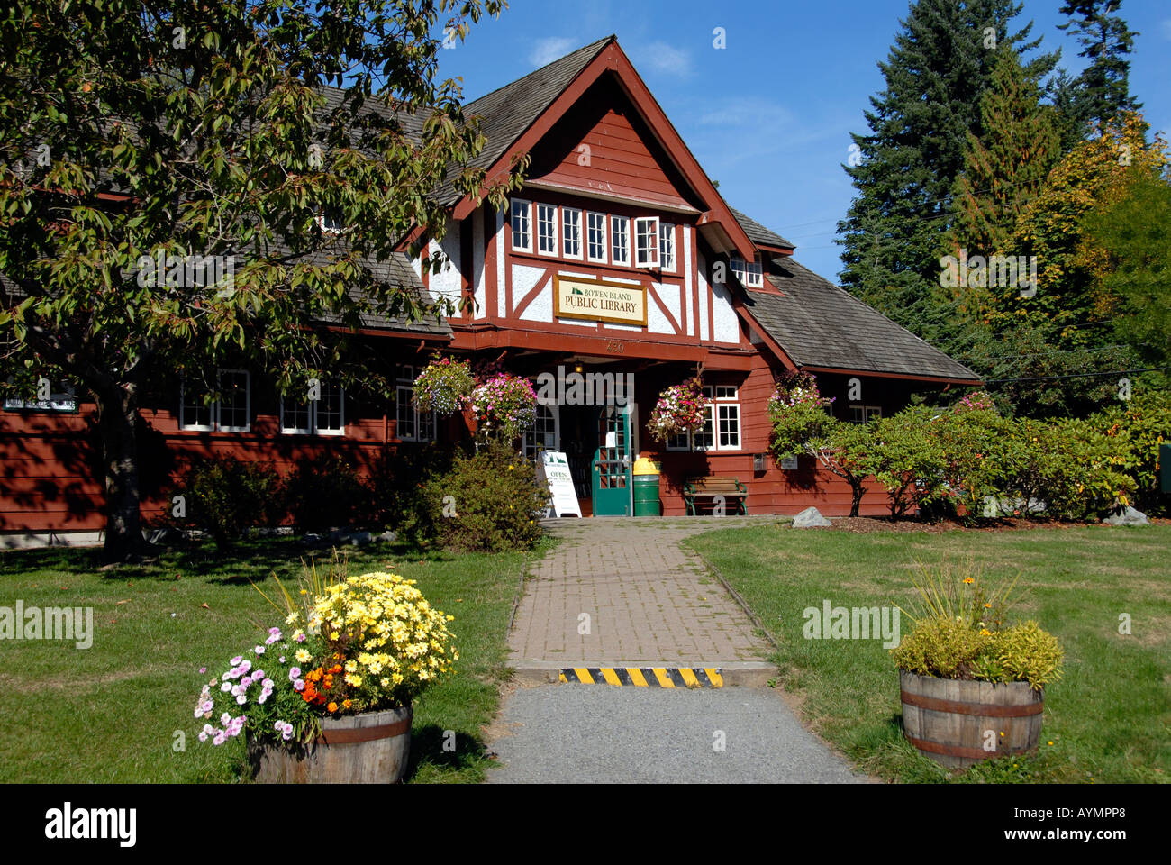 Public Library Snug Cove Bowen Island Gulf Islands British Columbia ...