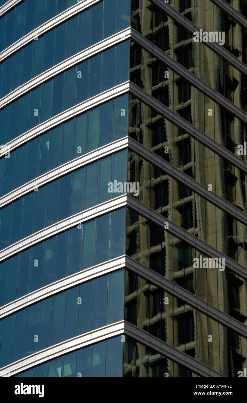 Glass fronted Office building British Columbia Vancouver Canada Stock ...