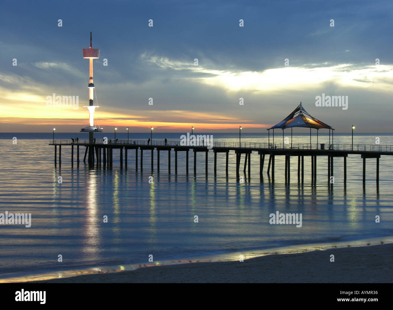 Brighton jetty south australia hi-res stock photography and images - Alamy