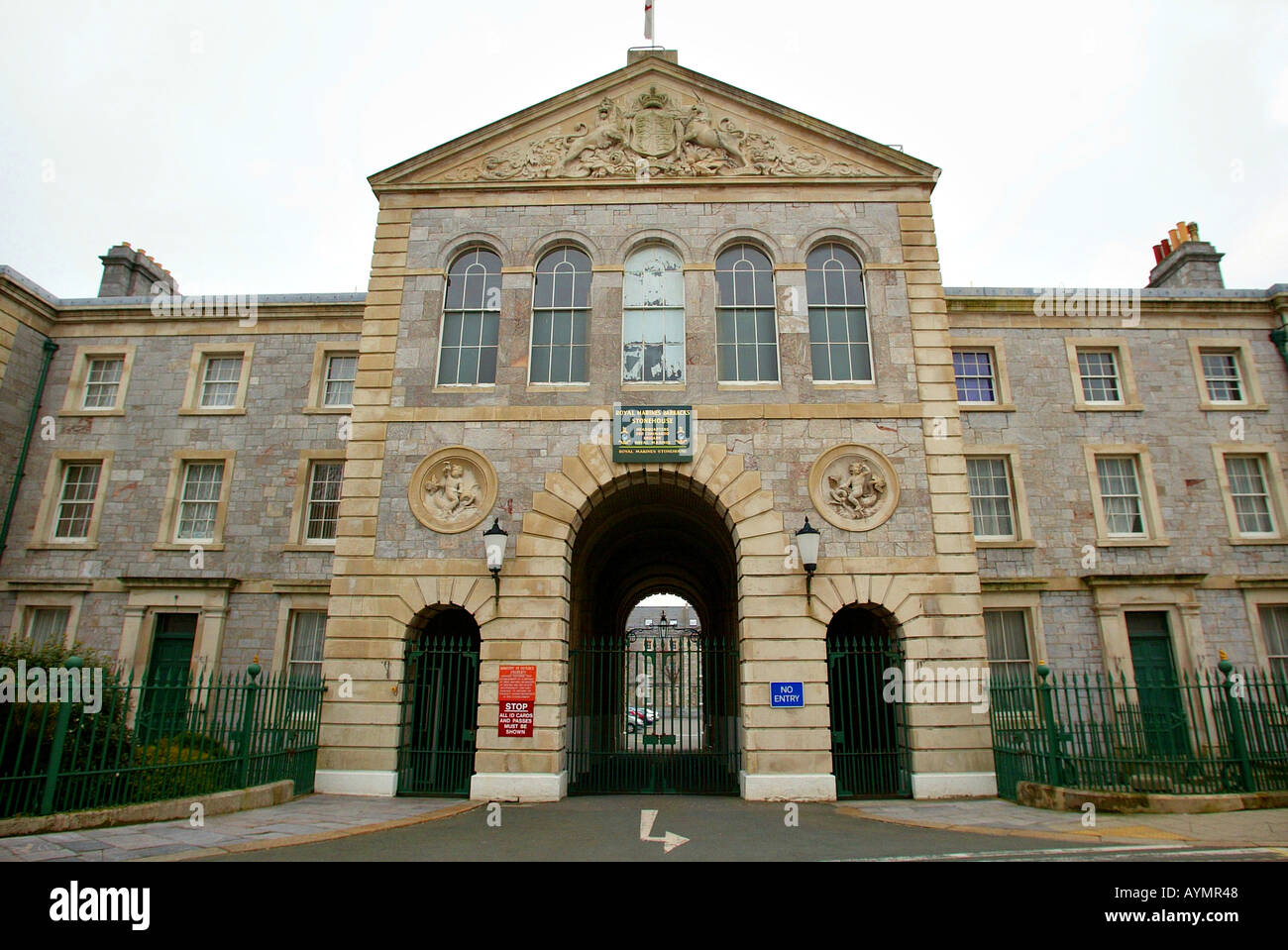Stonehouse Barracks in Plymouth the Headquaters of 3 Commando Brigade ...