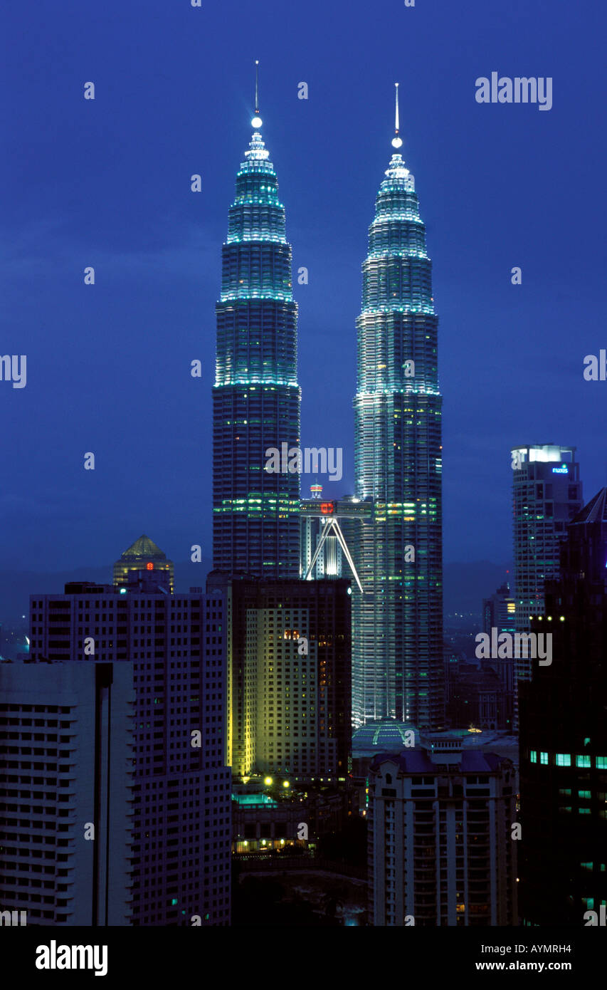 downtown Kuala Lumpur the Menara KL Stock Photo - Alamy