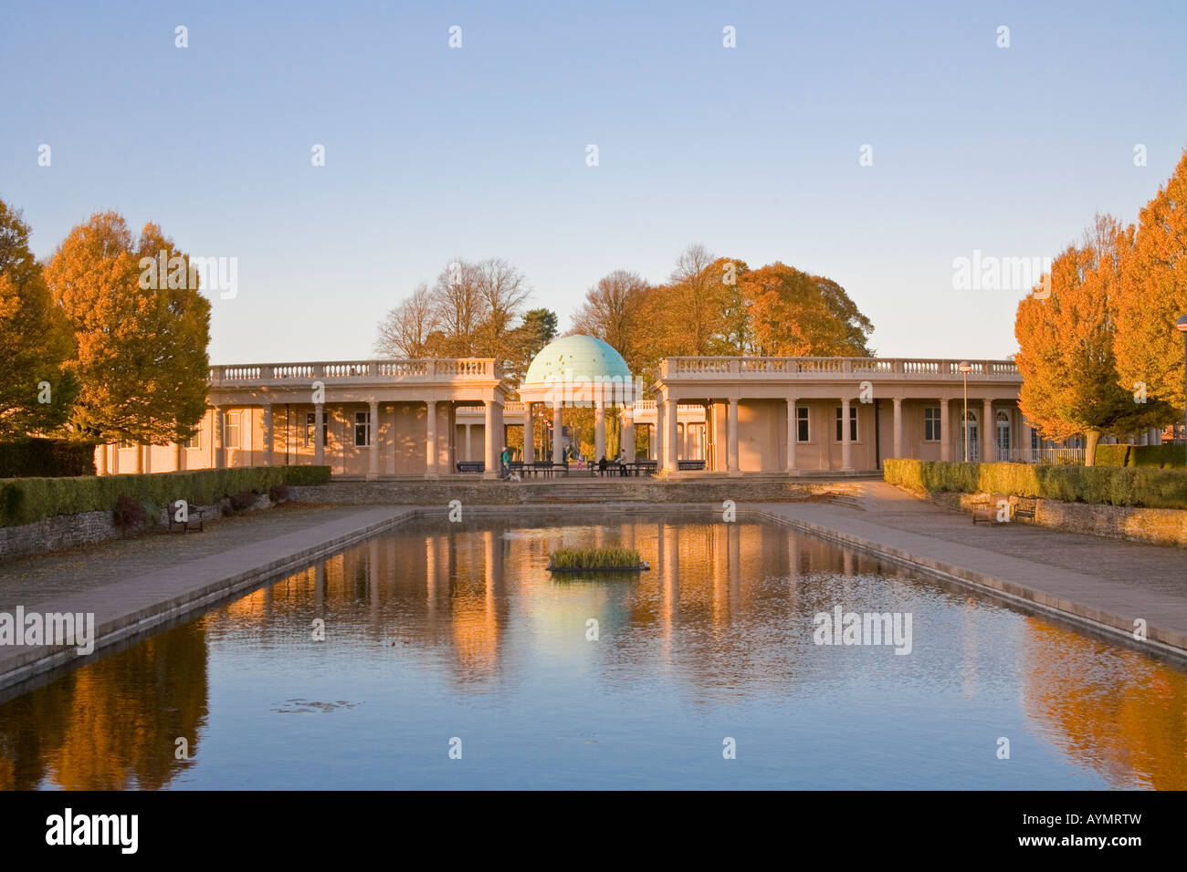 Victorian Pond and bandstand in Eaton Park Norwich Stock Photo - Alamy