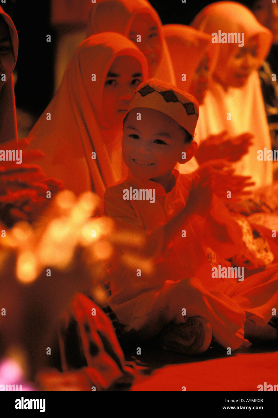 Kuala Lumpur moslem children Stock Photo - Alamy