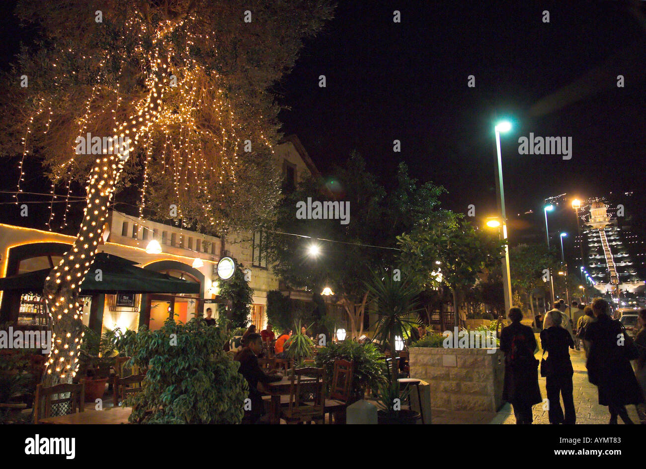 Haifa cafe hi-res stock photography and images - Alamy