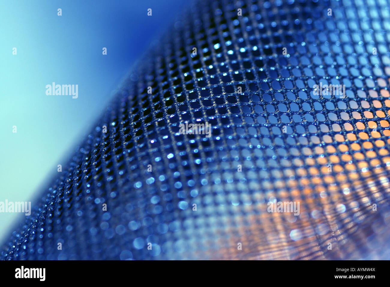 Blue net perfect for background use or as a wallpaper Stock Photo - Alamy