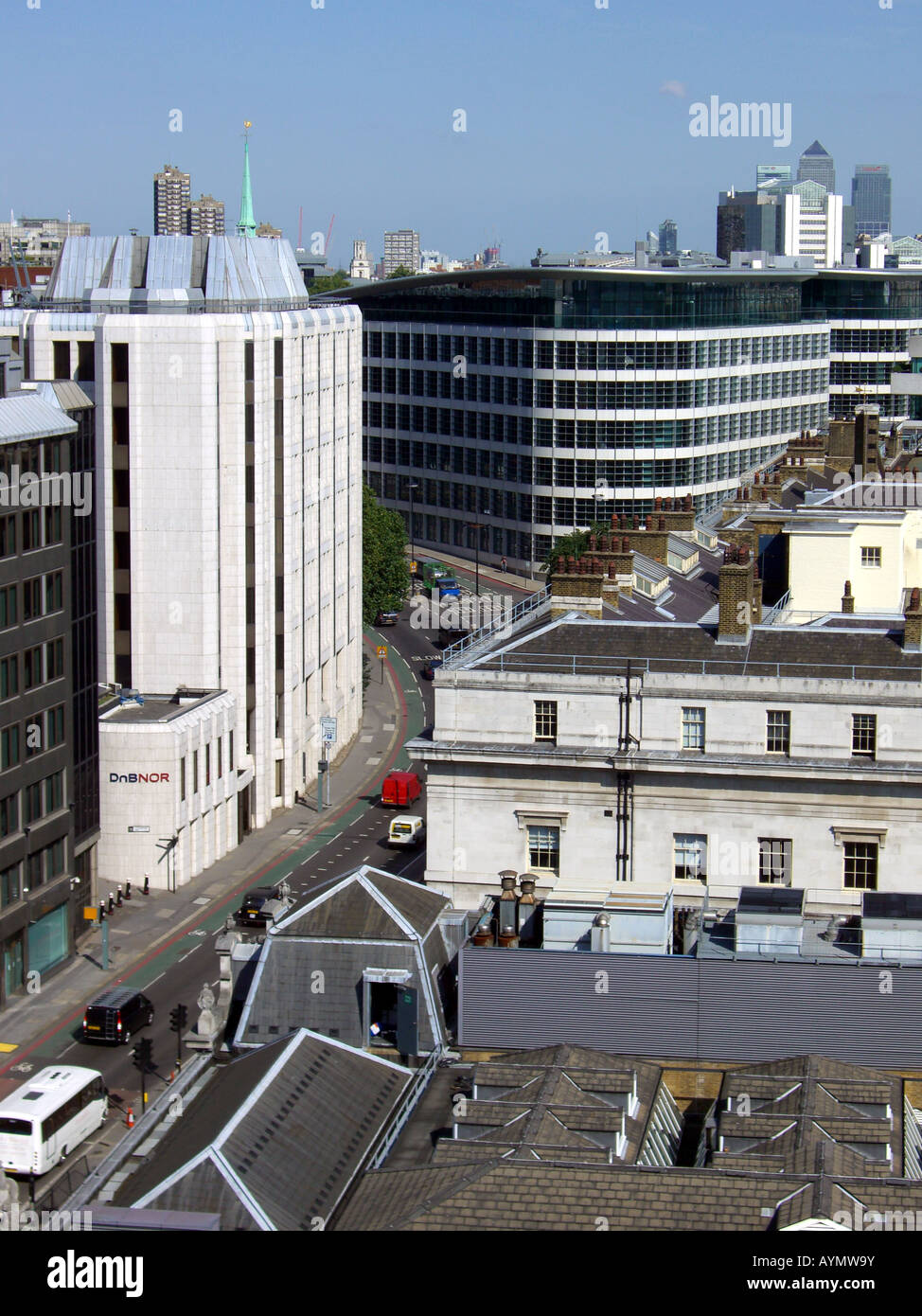 View of buildings from above, London Stock Photo - Alamy