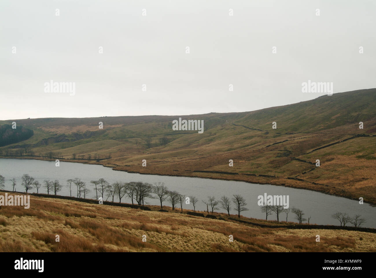 Widdop reservoir in West Yorkshire Stock Photo - Alamy