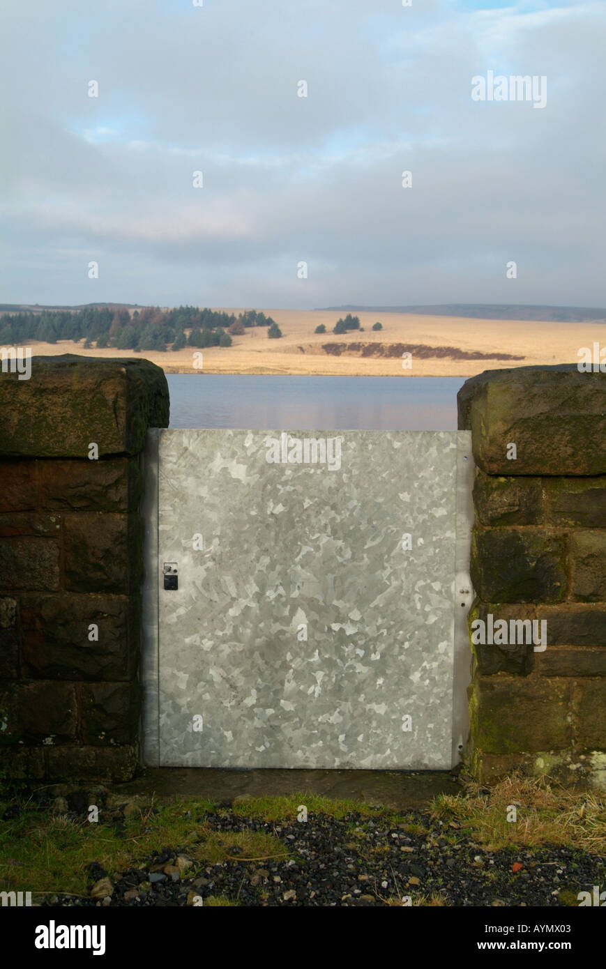 Lower Gorple reservoir in West Yorkshire Stock Photo - Alamy