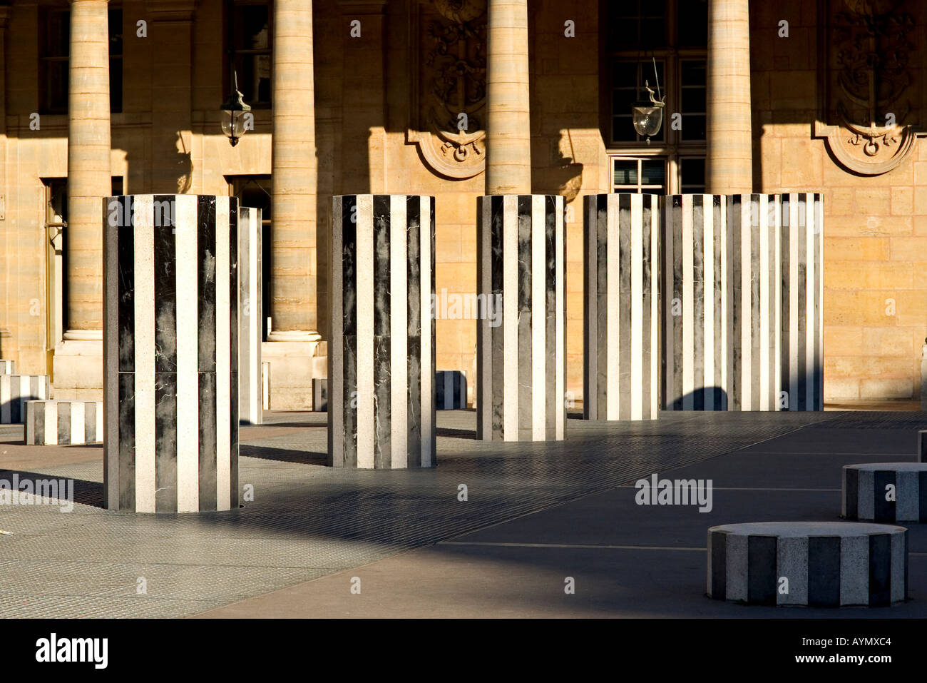 Famous buren columns hi-res stock photography and images - Alamy