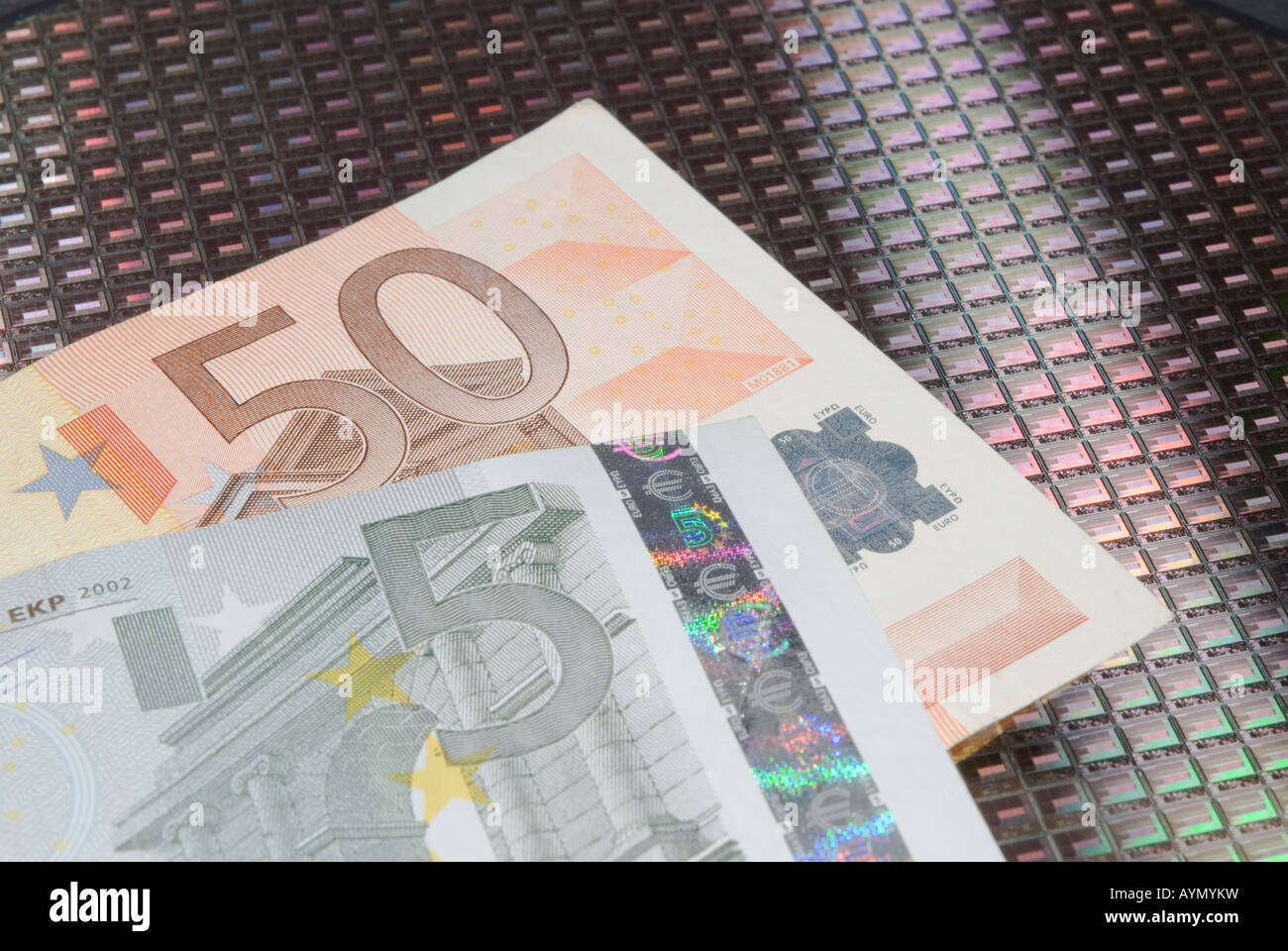 Euro hologram hi hi-res stock photography and images - Alamy