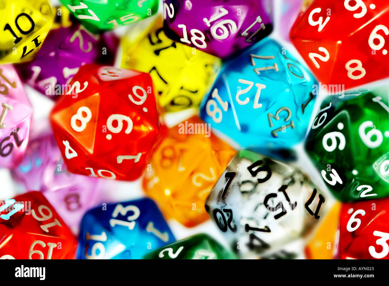Multi sided dice hi-res stock photography and images - Alamy