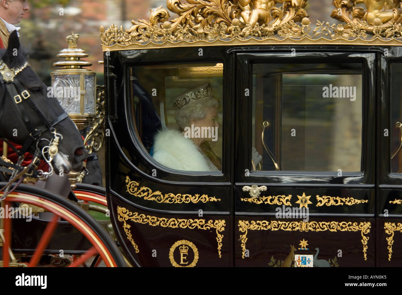 Irish state coach hi-res stock photography and images - Alamy