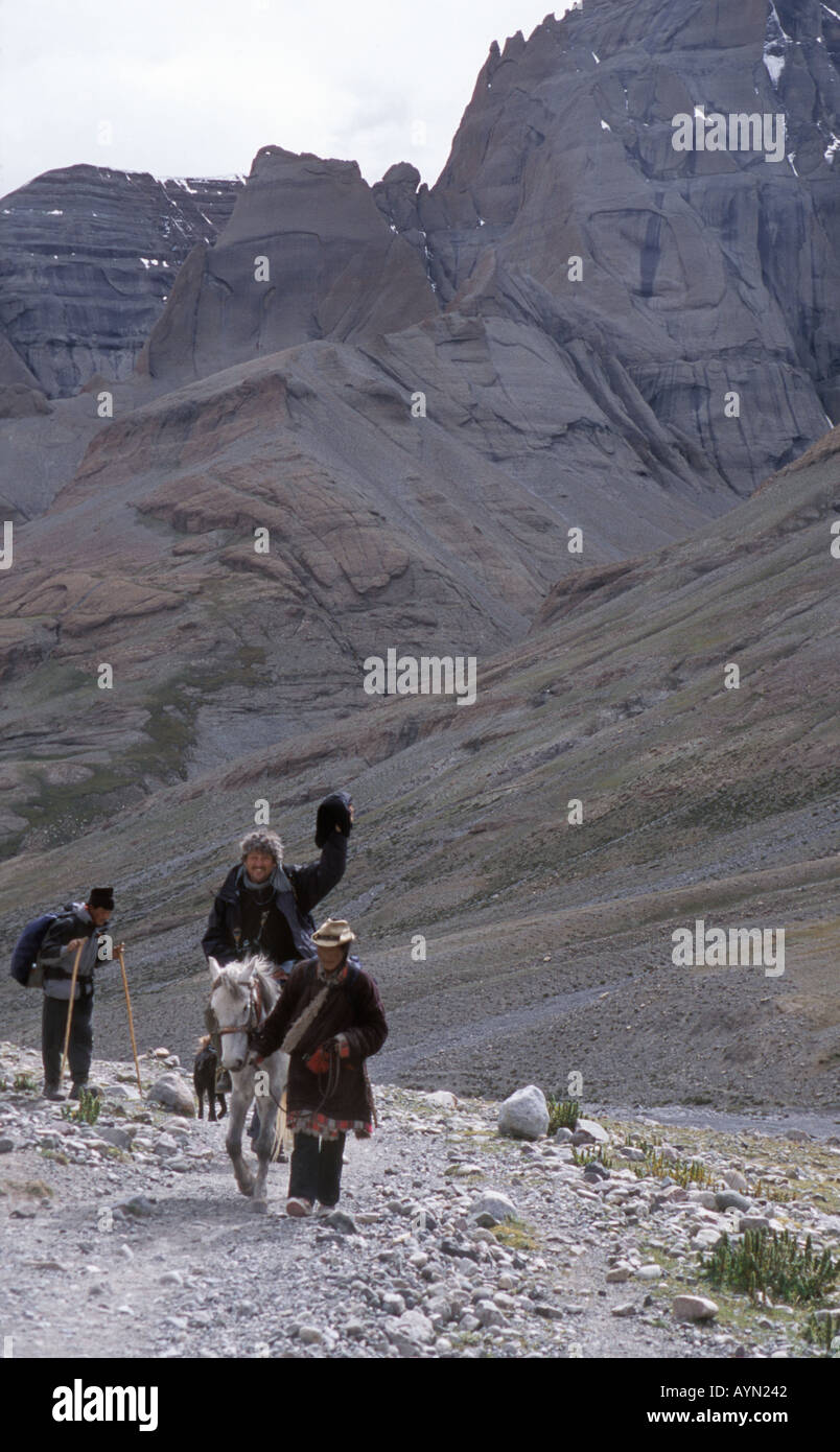 To trek around mount kailash hi-res stock photography and images - Alamy
