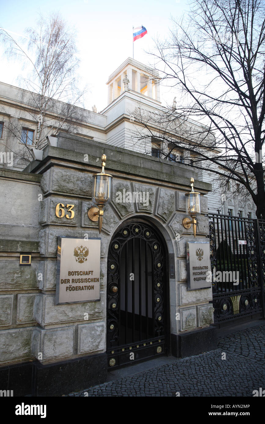 Russische botschaft berlin hi-res stock photography and images - Alamy