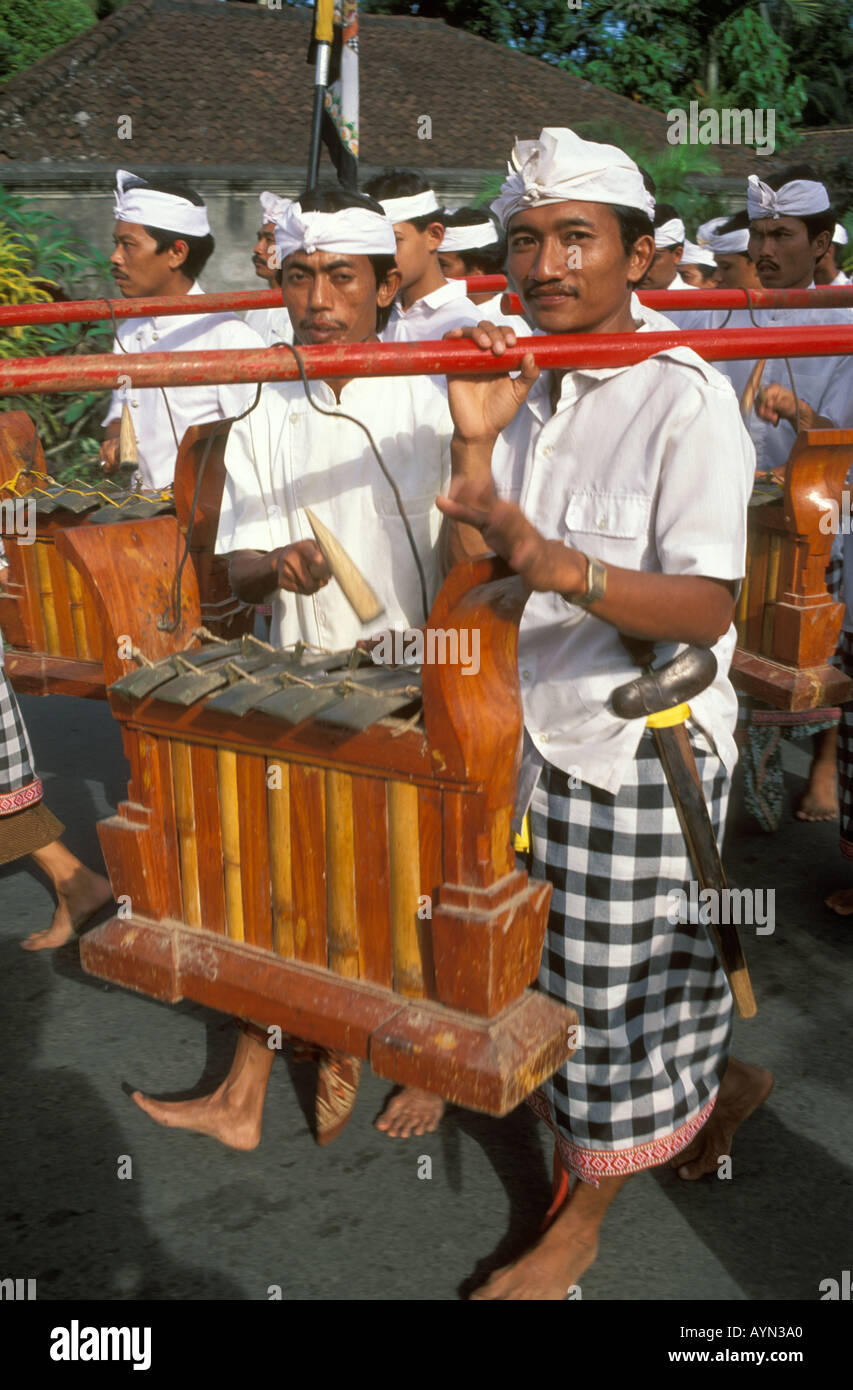 Asia Indonesia Bali Temple procession Stock Photo - Alamy