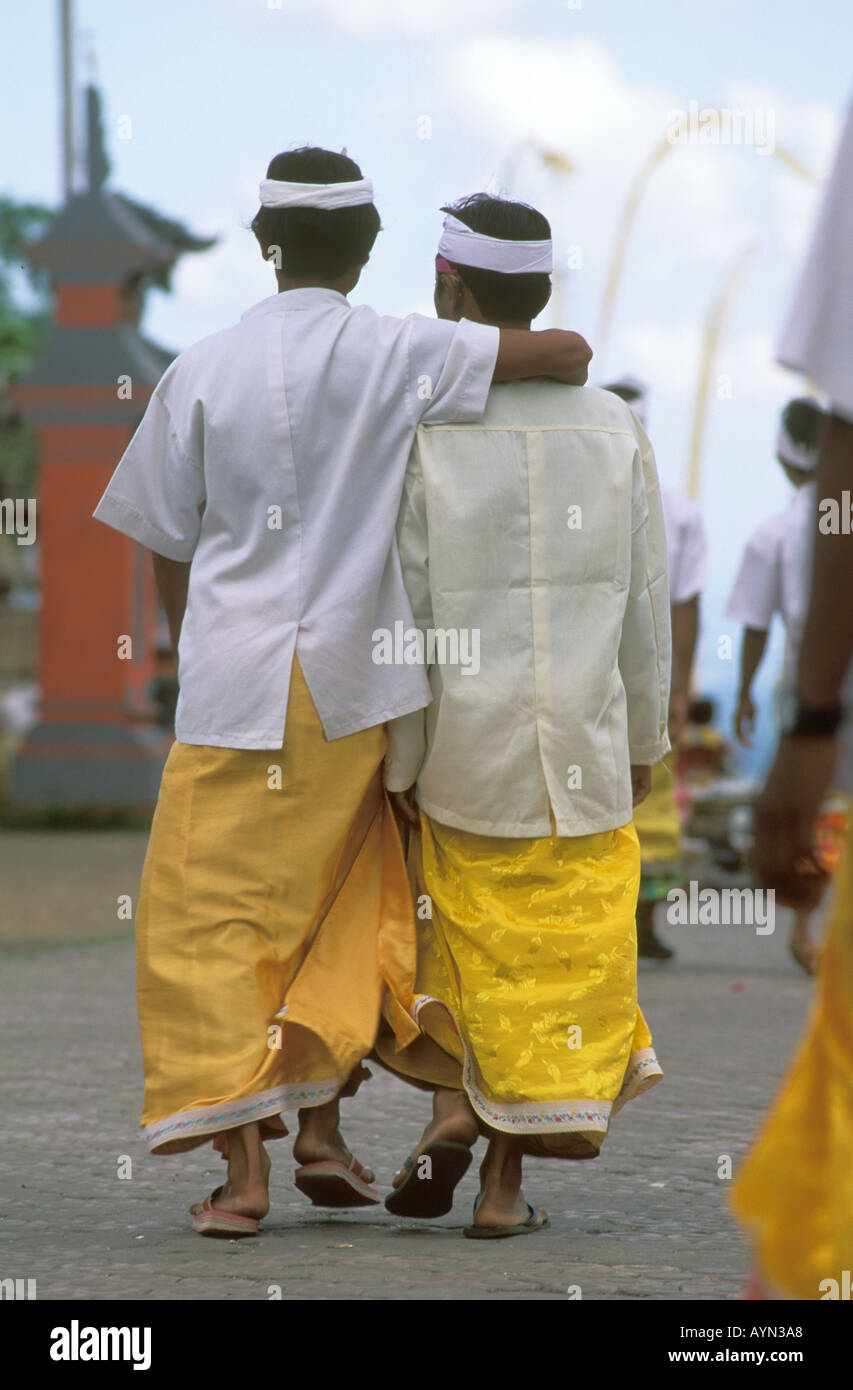Asia Indonesia Bali Temple procession Stock Photo - Alamy