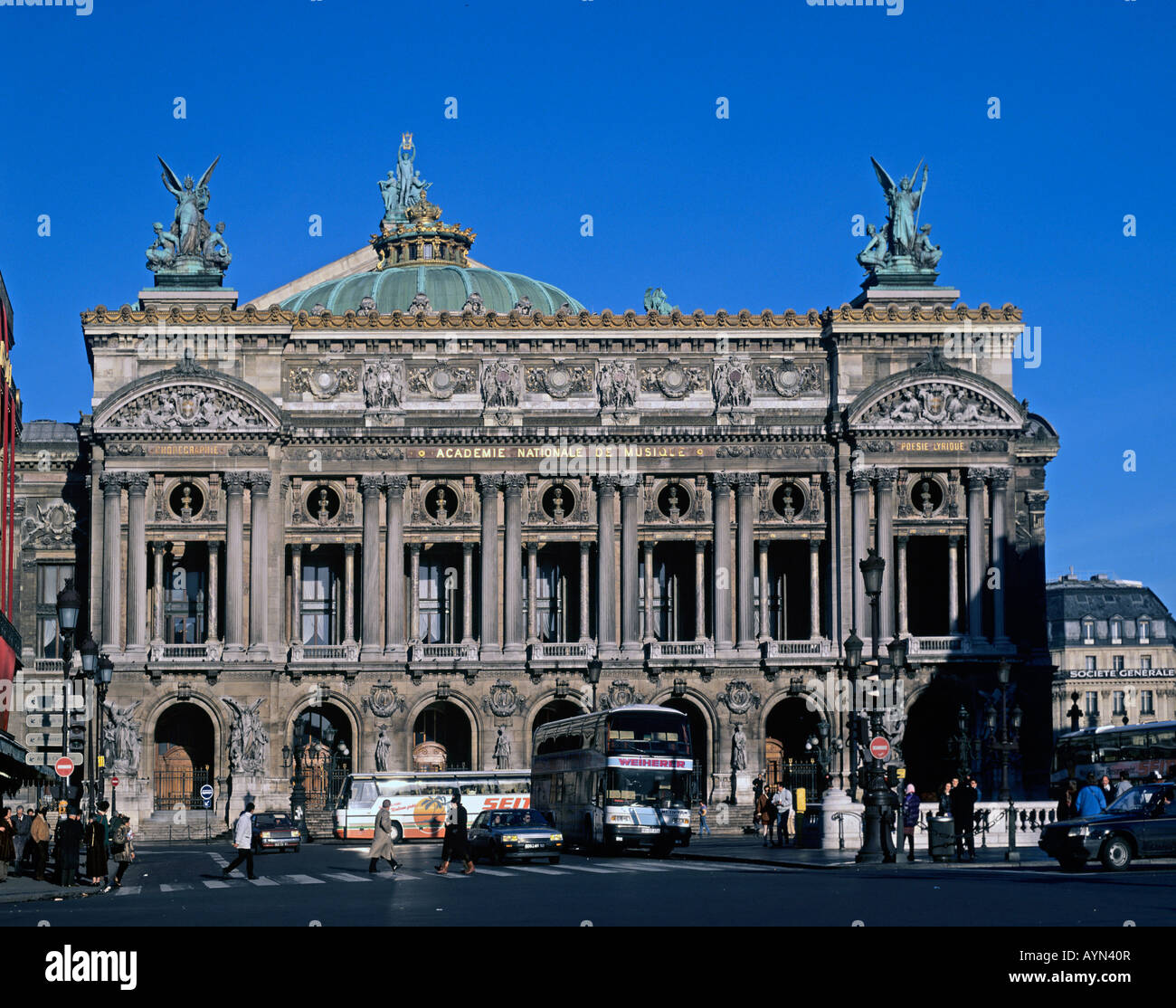Europa Europe Frankreich France French Paris Oper Opera Stock Photo - Alamy