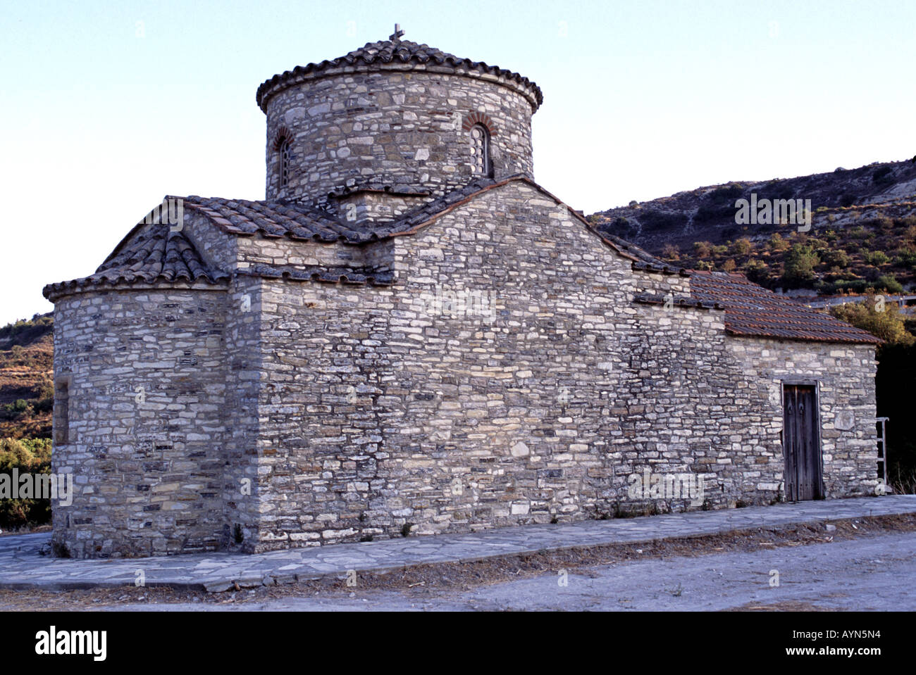 Village byzantine church Cyprus Stock Photo - Alamy