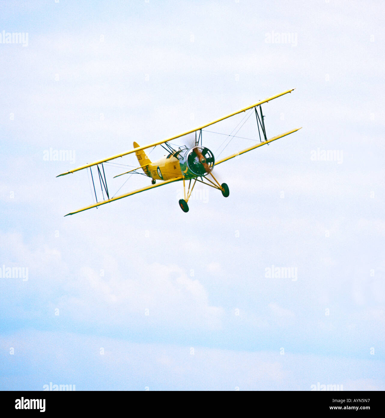 Avro Tutor 621 K3215 flying in the UK EU Stock Photo - Alamy