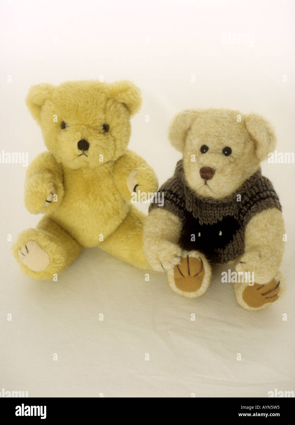 Two teddy bears Stock Photo - Alamy