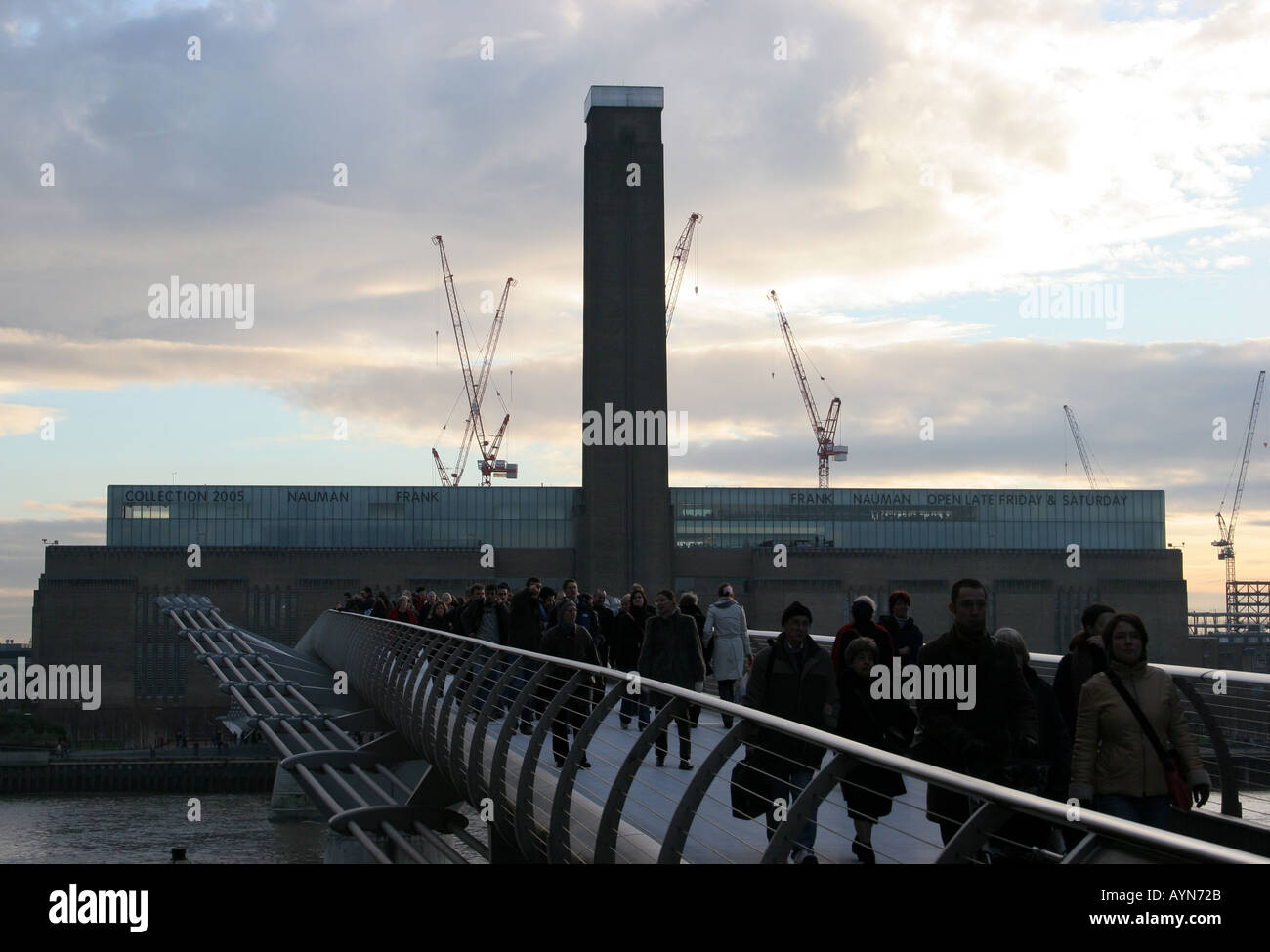 The Tate modern London England Stock Photo - Alamy