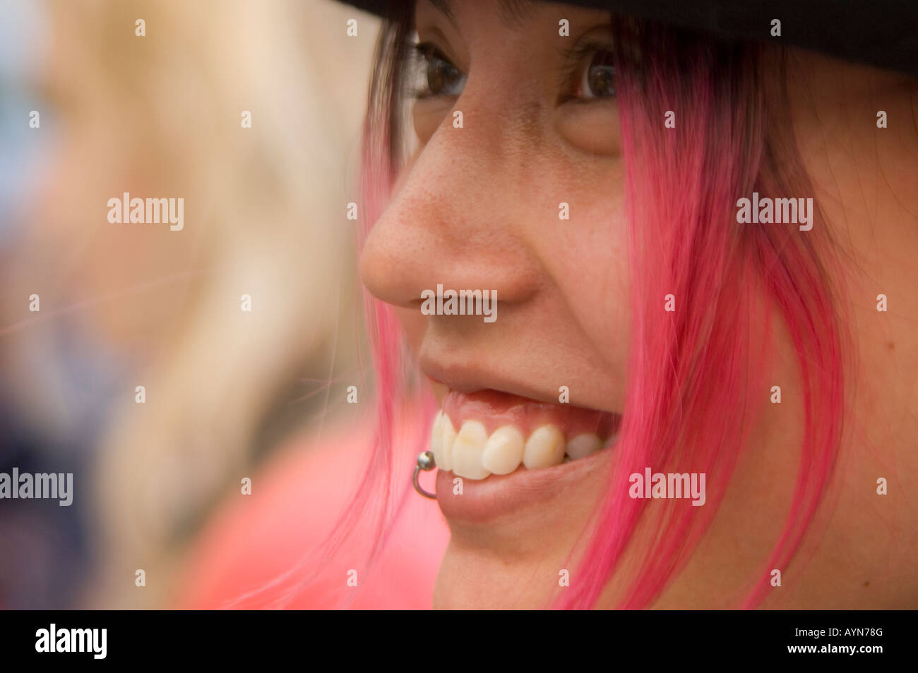 Funky piercing hi-res stock photography and images - Alamy