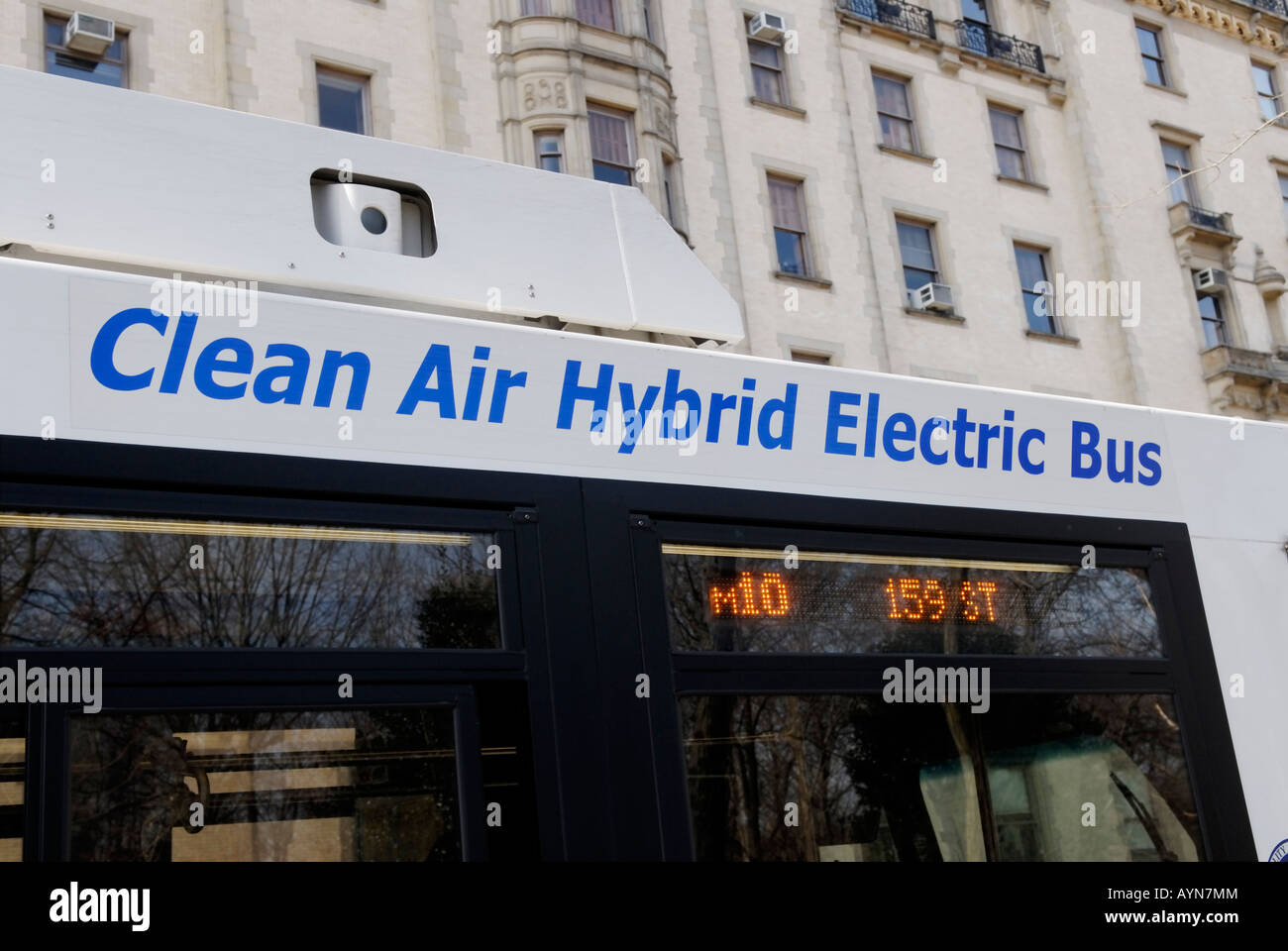 Clean air hybrid electric bus hi-res stock photography and images - Alamy