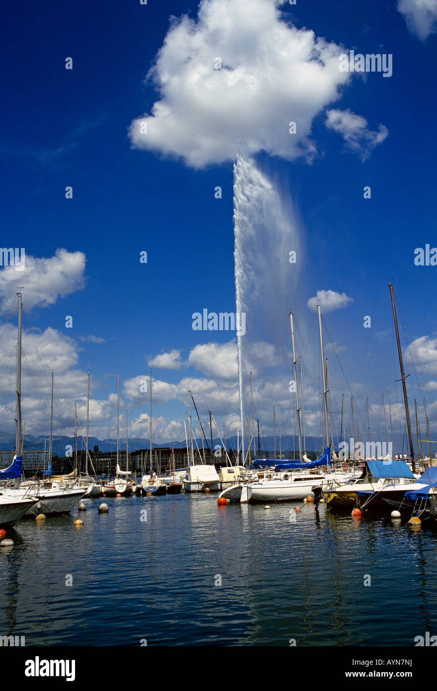 Europa Europe Schweiz Switzerland Genf Geneva Genfer See Genfersee Lake ...