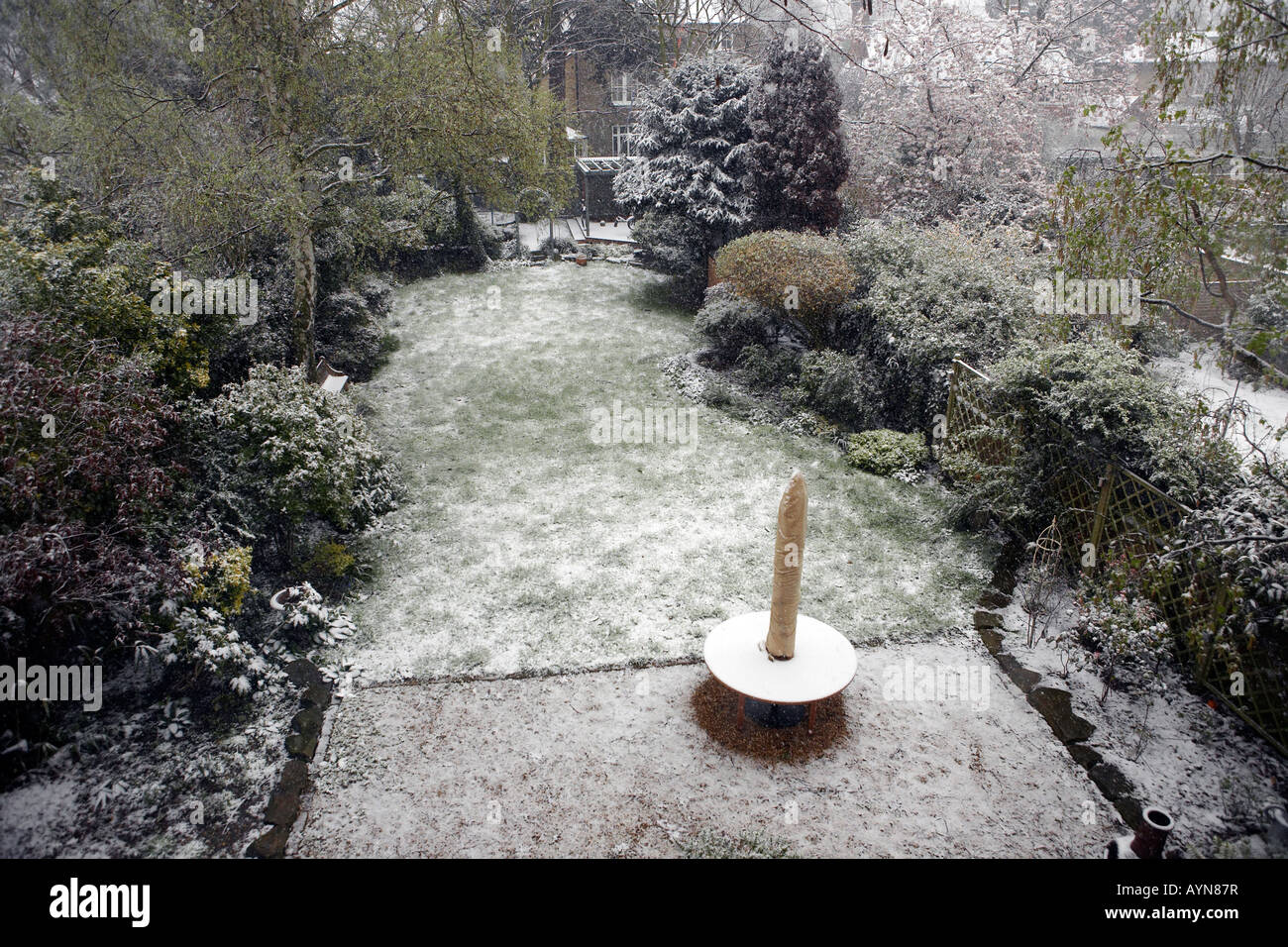 Fresh fallen snow hi-res stock photography and images - Alamy