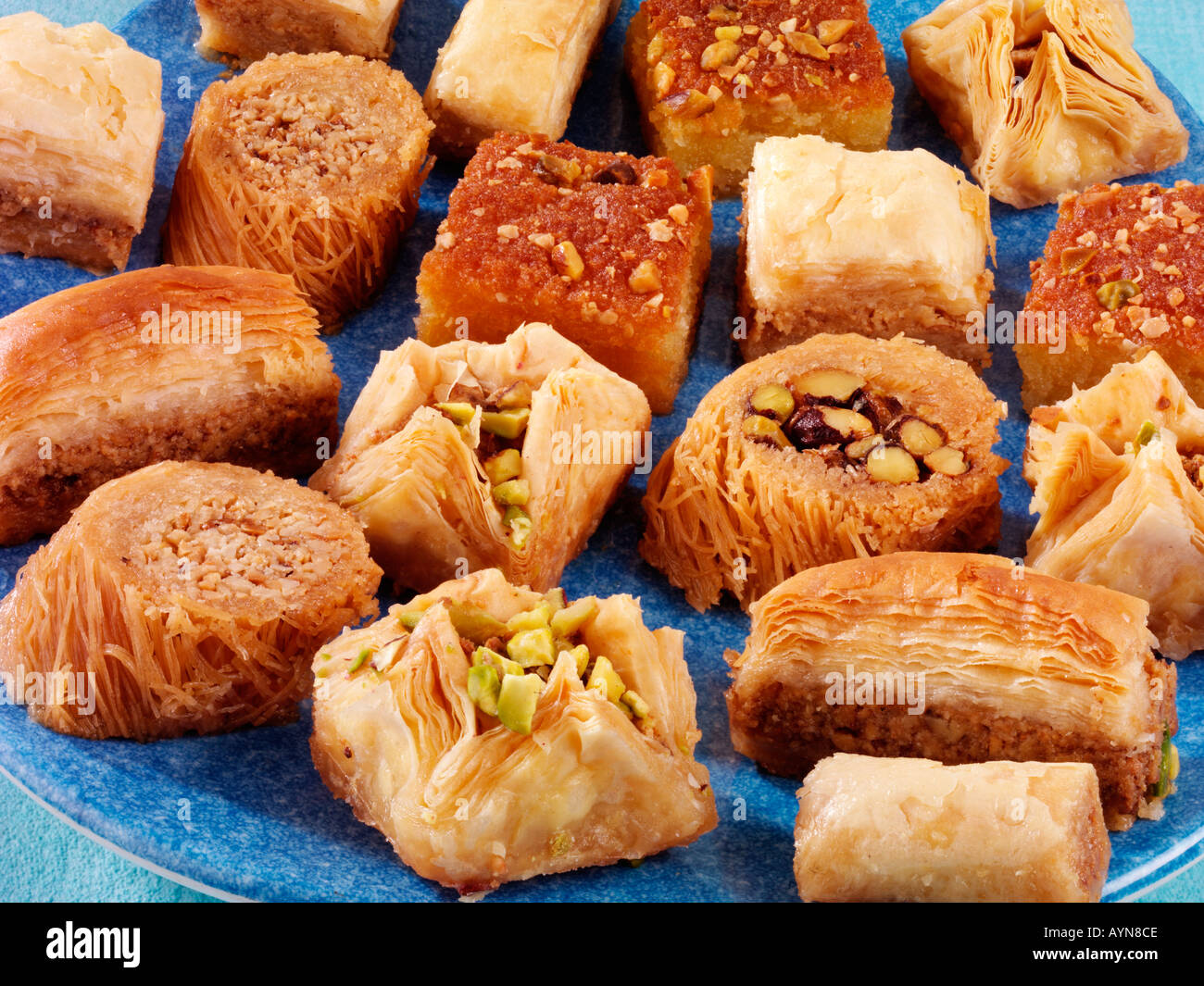Cakes baklava hi-res stock photography and images - Alamy