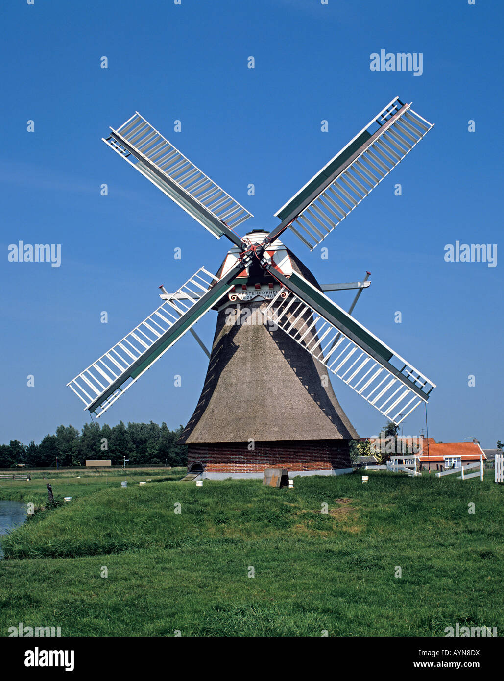 Europa Europe Windmuehle Windmill Stock Photo - Alamy