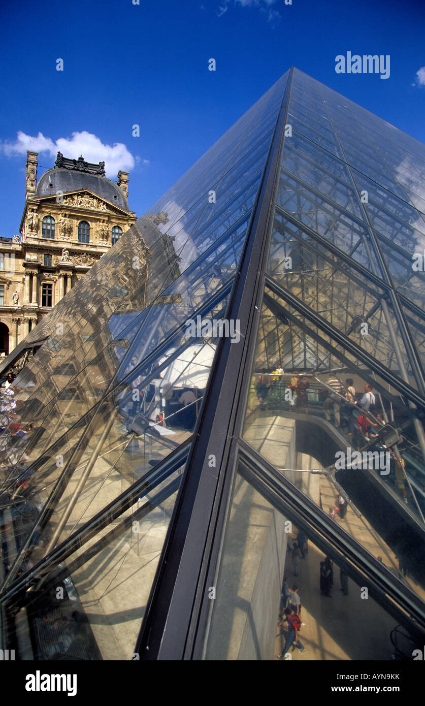 europe france paris the louvre Stock Photo - Alamy
