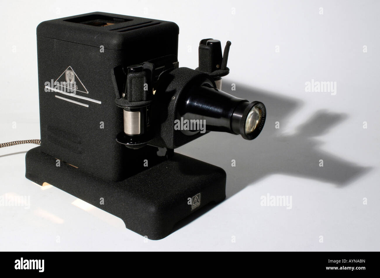 technics, lenses, GDR, 1980s, small film projector Filius, produced by ...