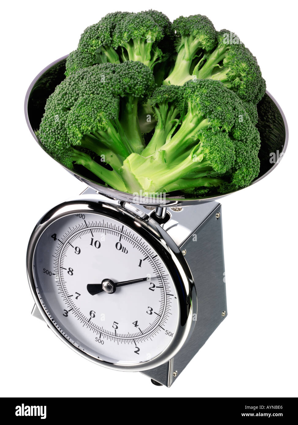 Green weighing scales Cut Out Stock Images & Pictures - Alamy