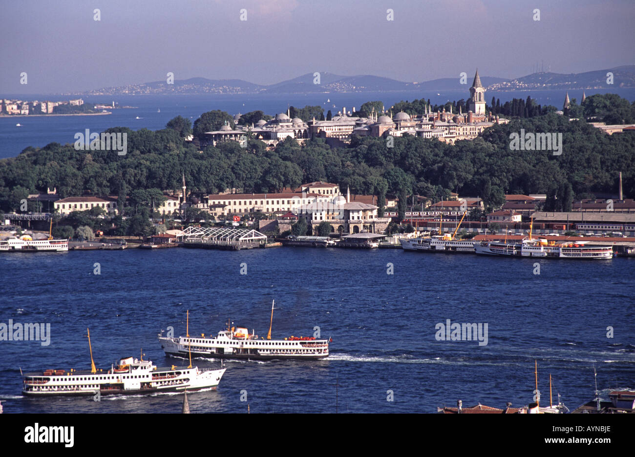 Topkapi palace top view hi-res stock photography and images - Alamy