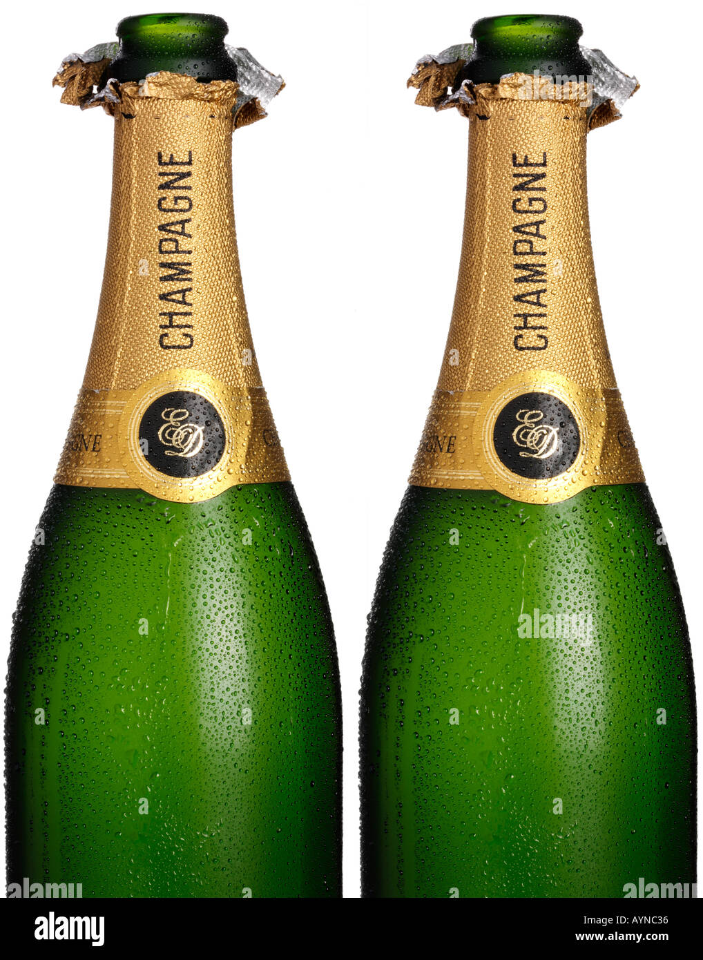 Champagne bottles hi-res stock photography and images - Alamy