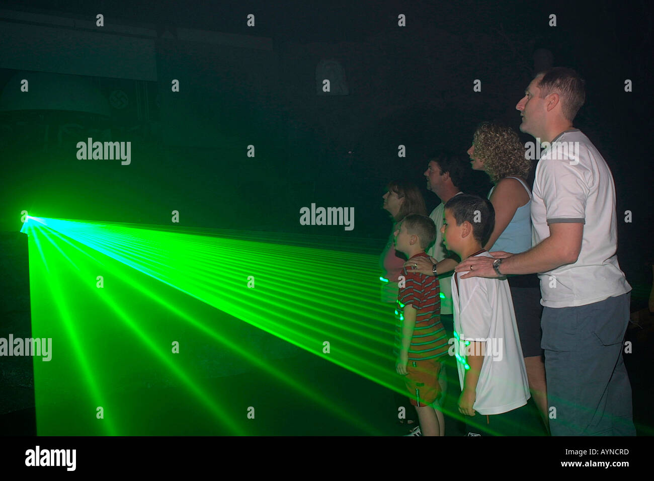 Interactive laser show hi-res stock photography and images - Alamy