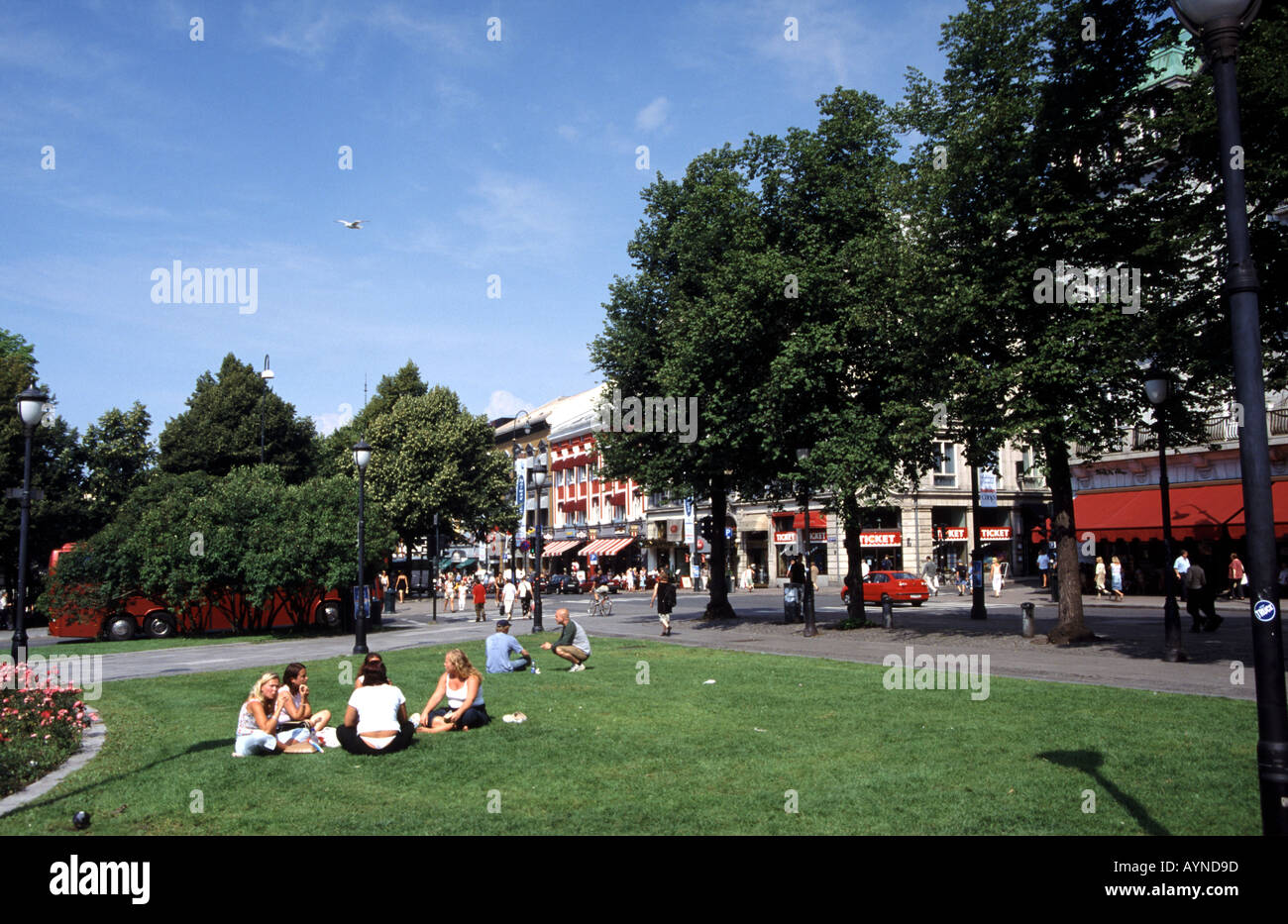 Karl johan street hi-res stock photography and images - Alamy