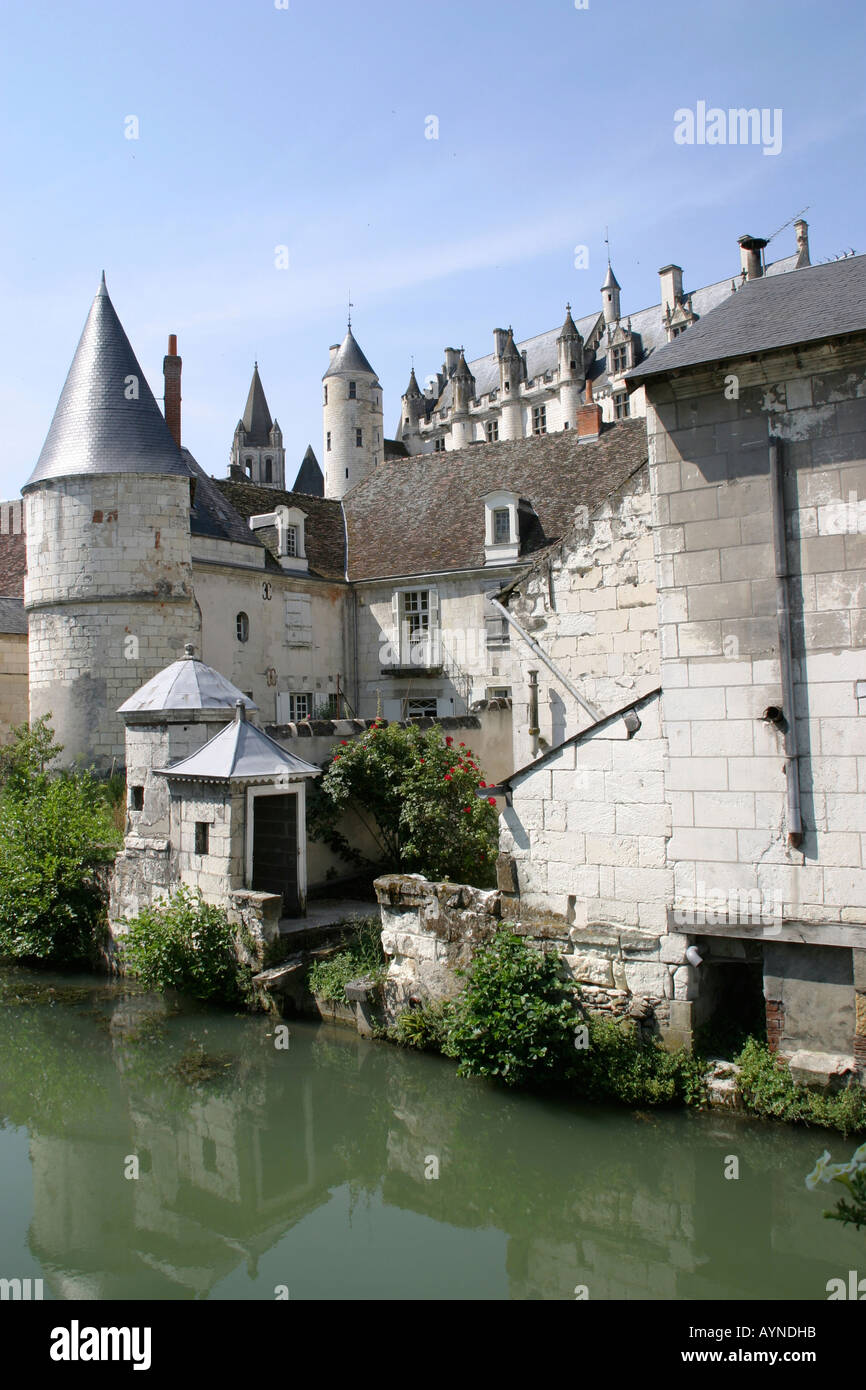 Loches chateau france hi-res stock photography and images - Alamy