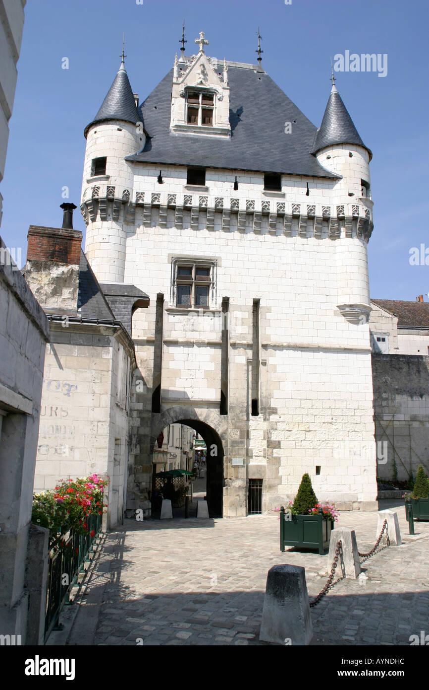 Loches chateau france hi-res stock photography and images - Alamy