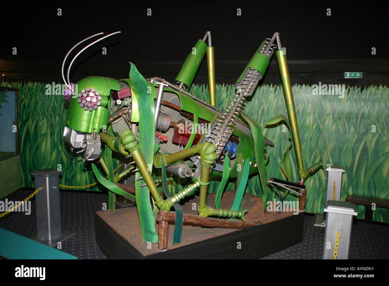 Robot Locust at Futuroscope near Poitiers Stock Photo - Alamy