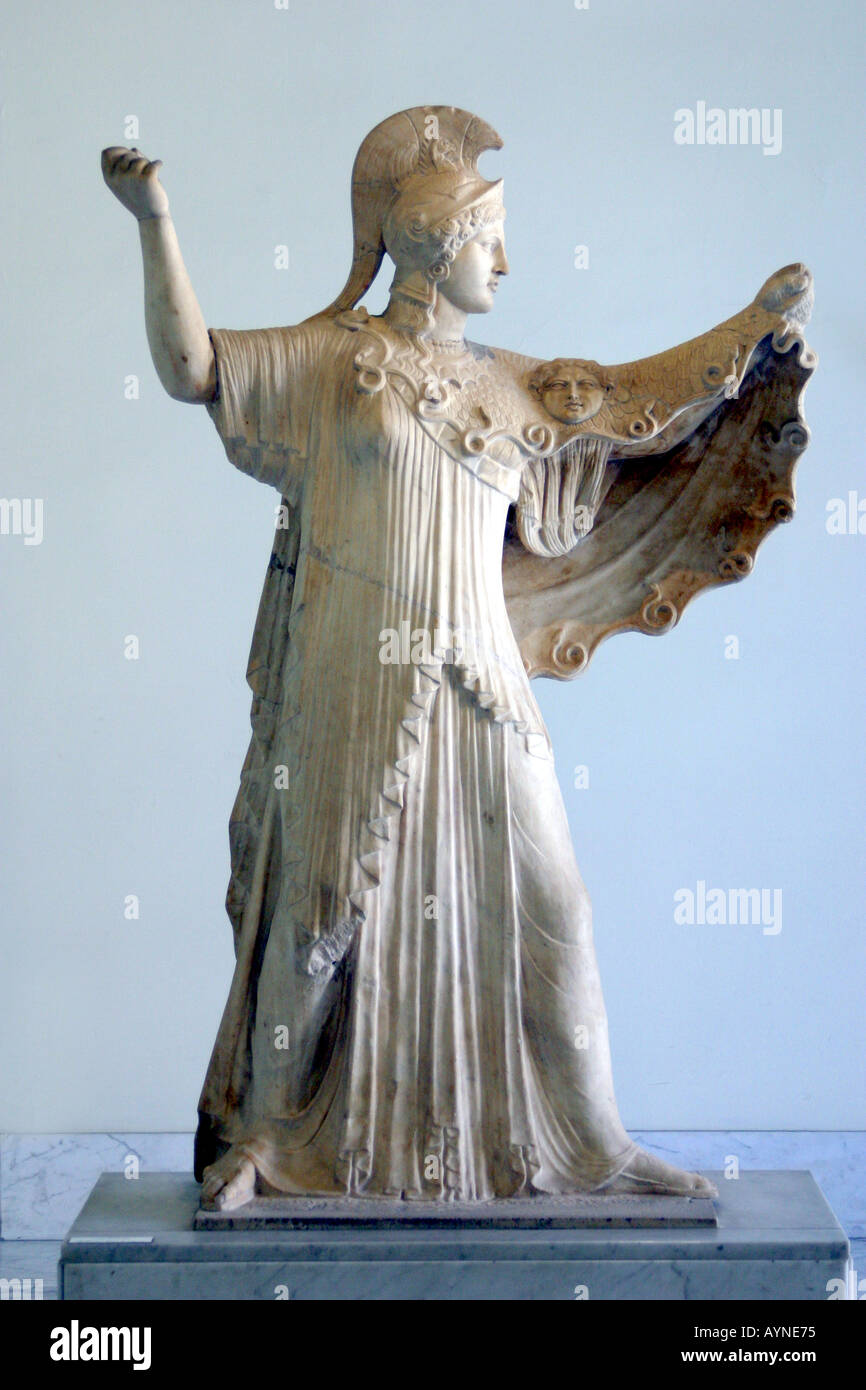statue in the archeological museum in Naples Italy Stock Photo - Alamy