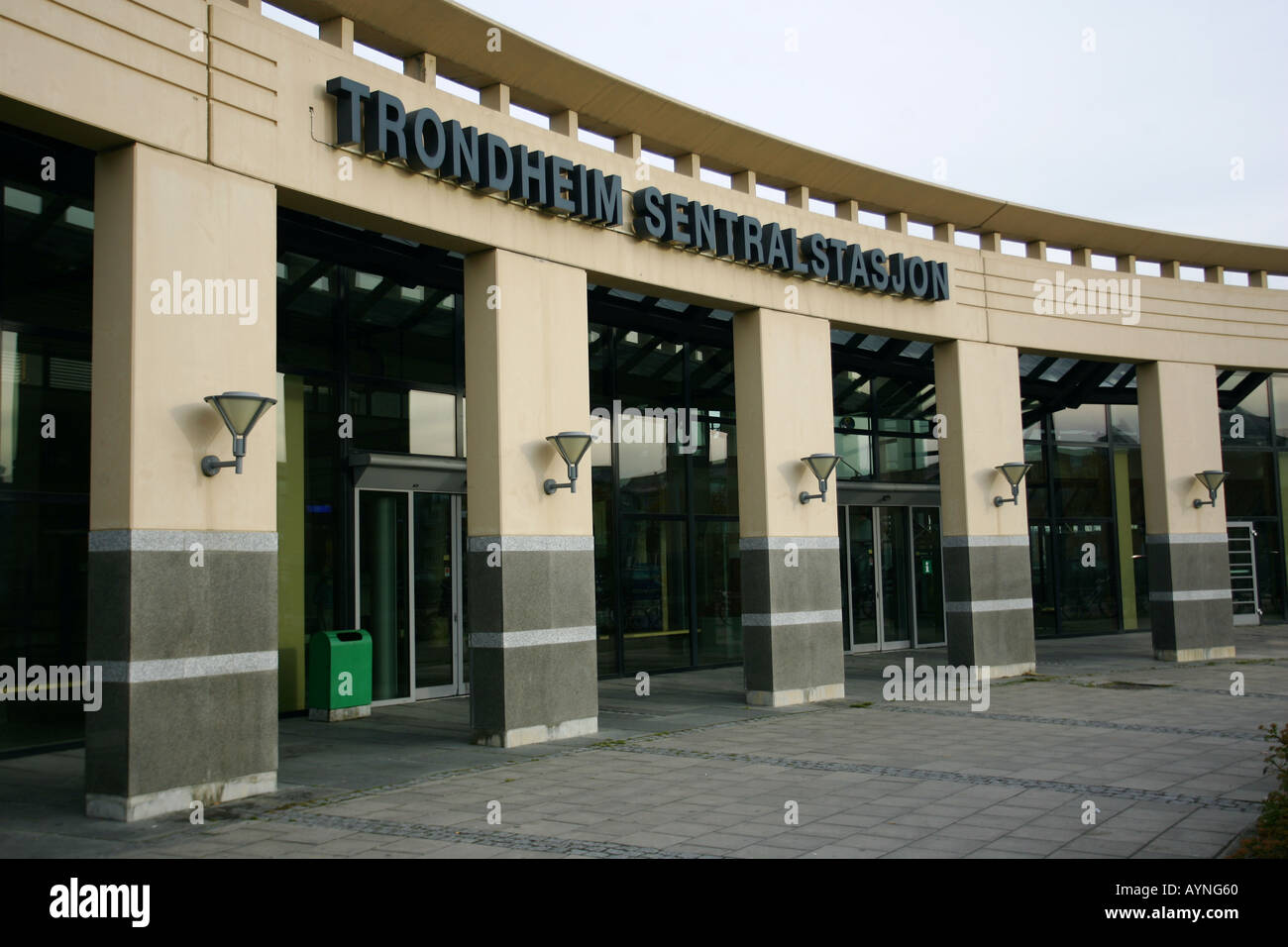 Trondheim central railway station, Norway Stock Photo - Alamy