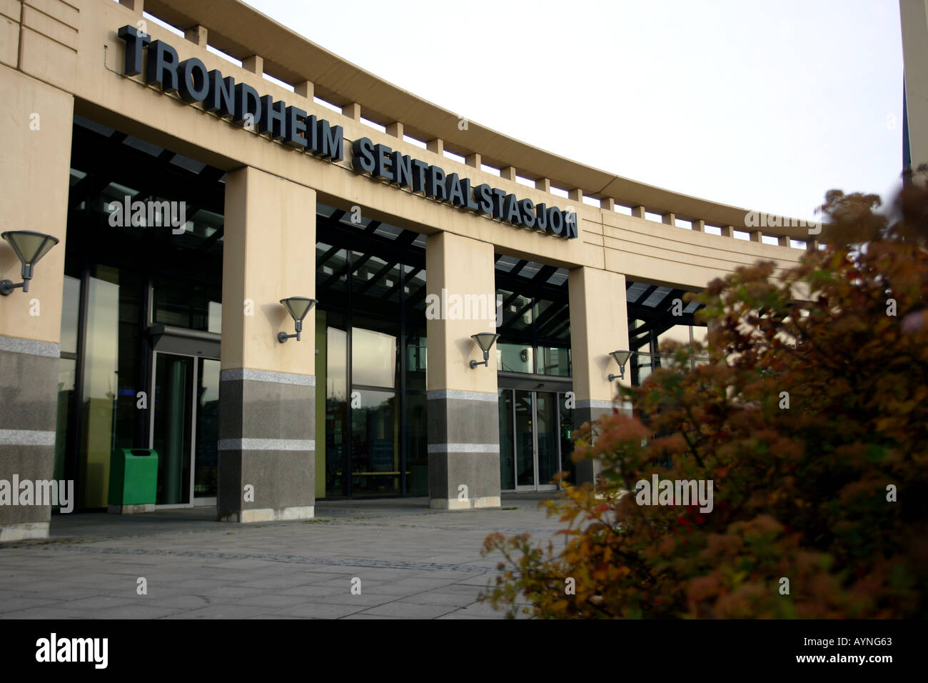Trondheim central railway station, Norway Stock Photo - Alamy