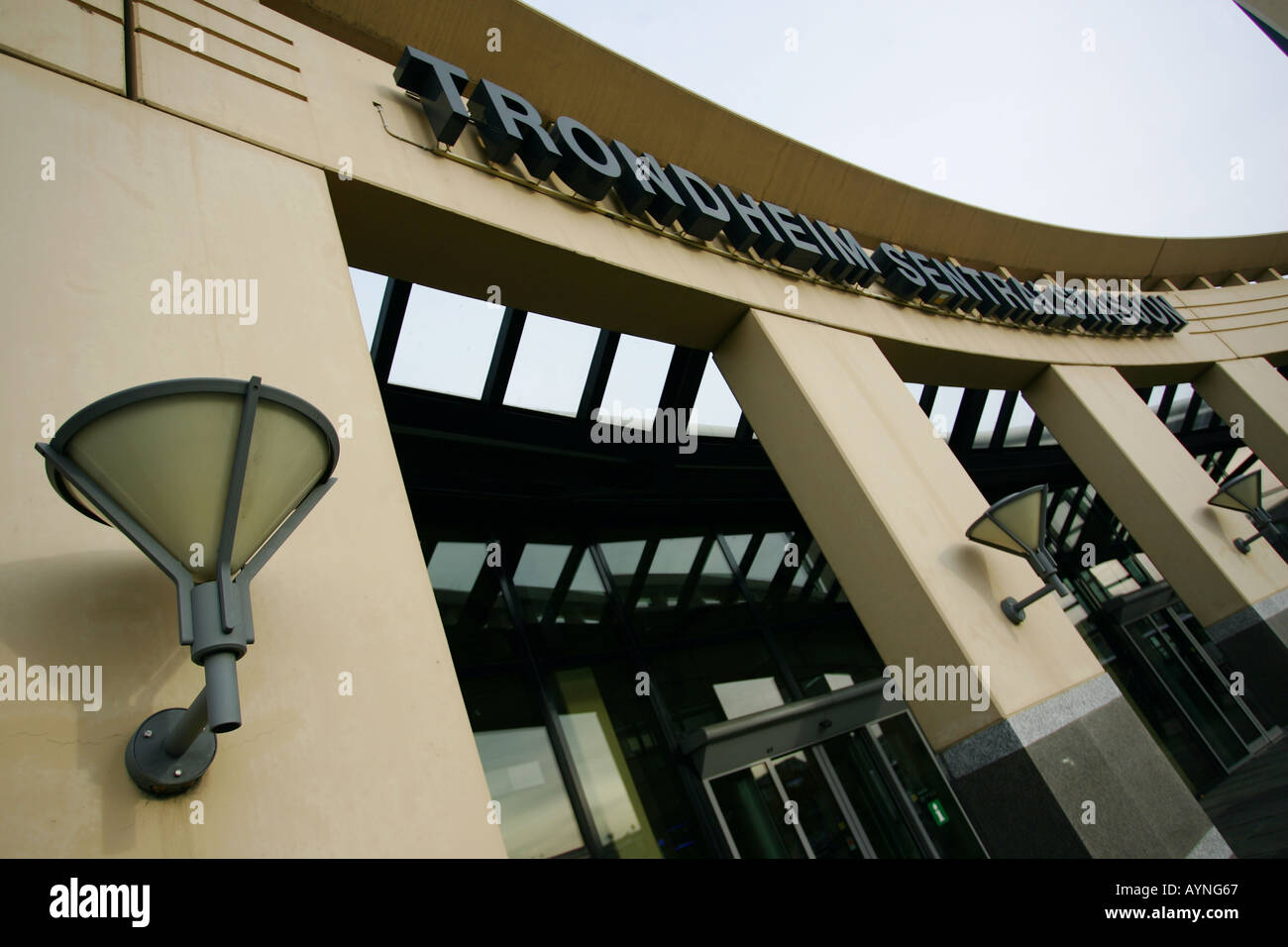 Trondheim central railway station, Norway Stock Photo - Alamy