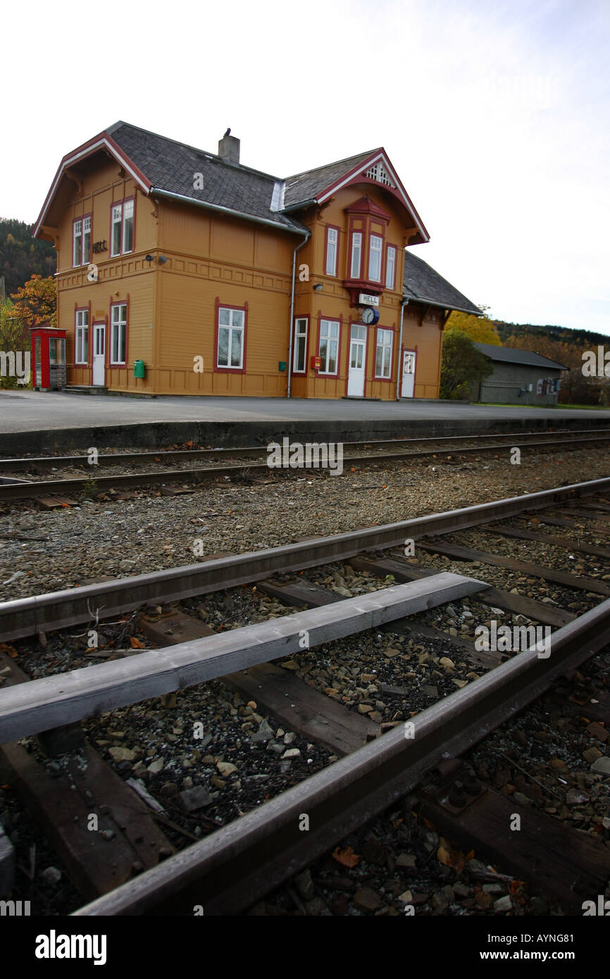 Hell norway station hi-res stock photography and images - Alamy