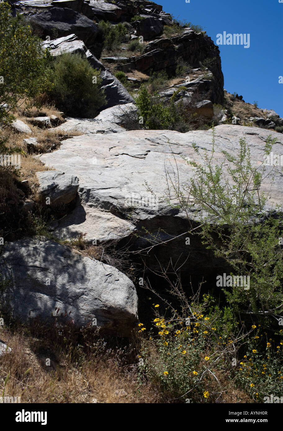 Indian Reservation Trails Rocks Path Trail Stock Photo - Alamy