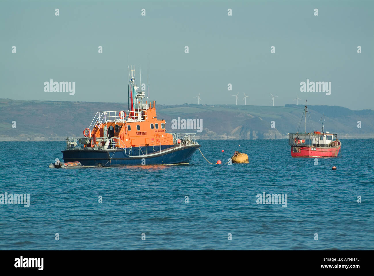 Ex Lifeboat, Tenby 2005 Stock Photo - Alamy