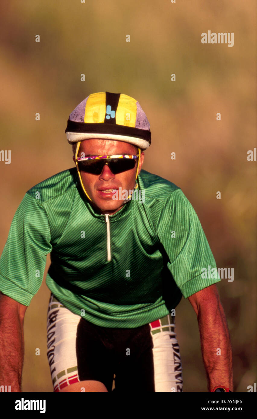 Close up shot male cyclist hi-res stock photography and images - Alamy